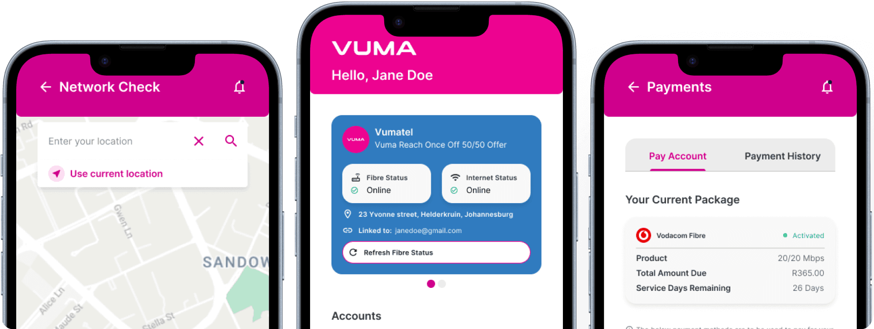 Vuma Fibre | Fibre to the Home | Fast and Reliable Internet